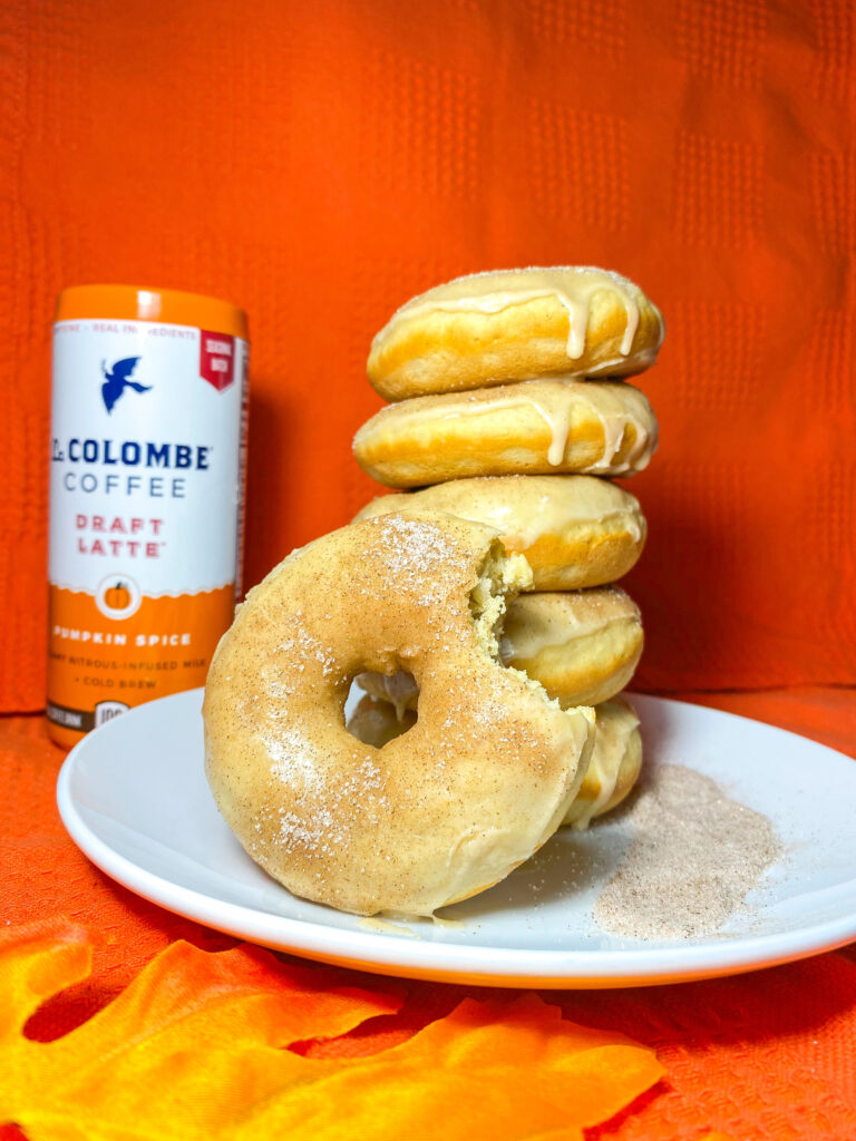 Cinnamon Pumpkin Spice Draft Latte Donuts - 1335 Frankford